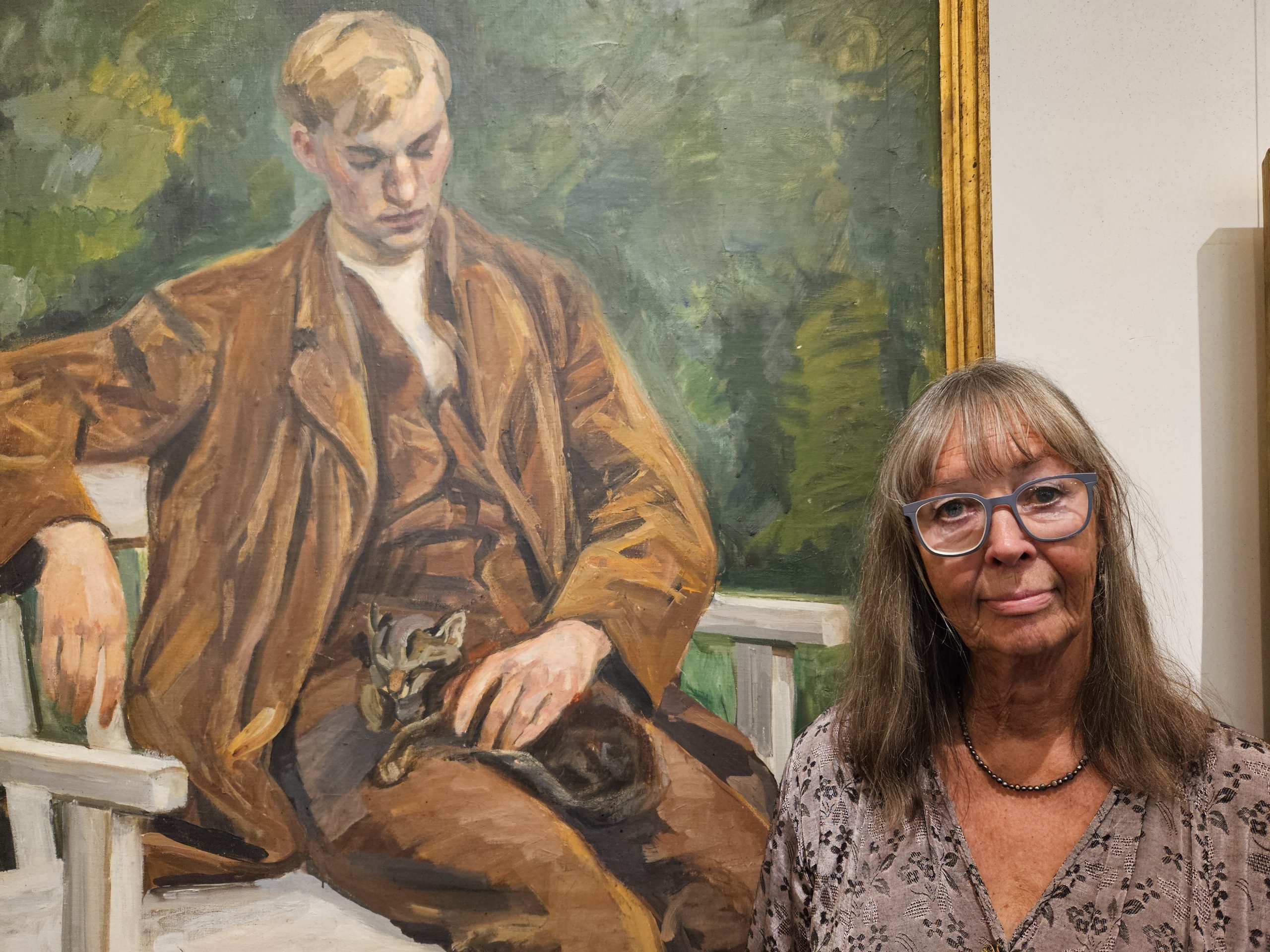 Barnebarn af Fritz Syberg åbnede ny særudstilling af farfars værker ...